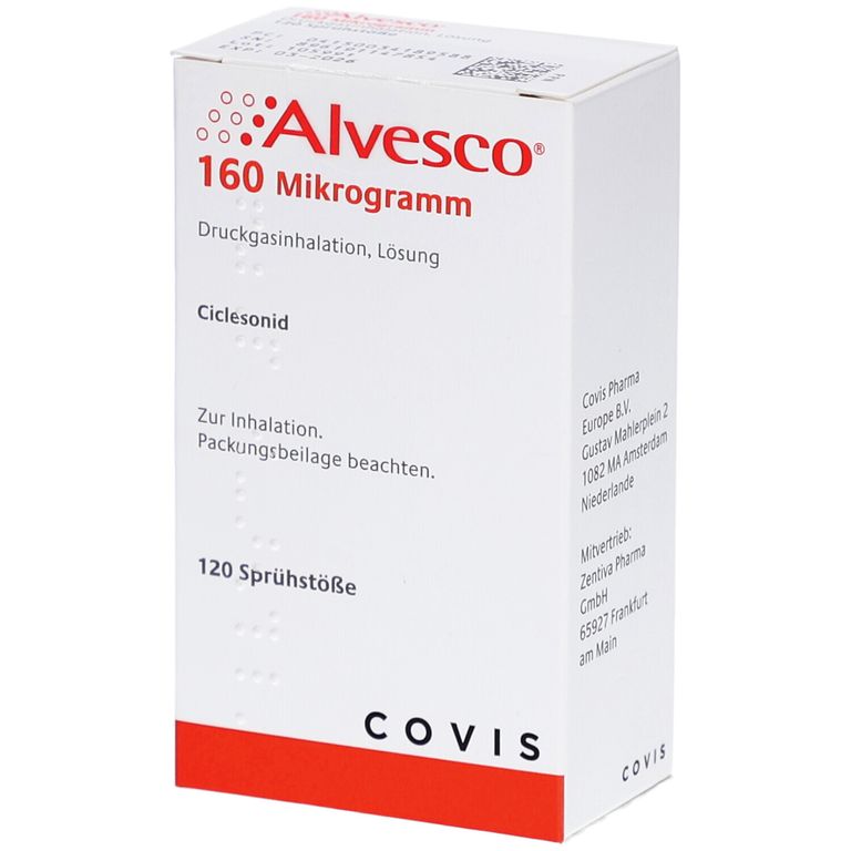 Alvesco® 160 µg 1 St mit dem E-Rezept kaufen - Shop Apotheke
