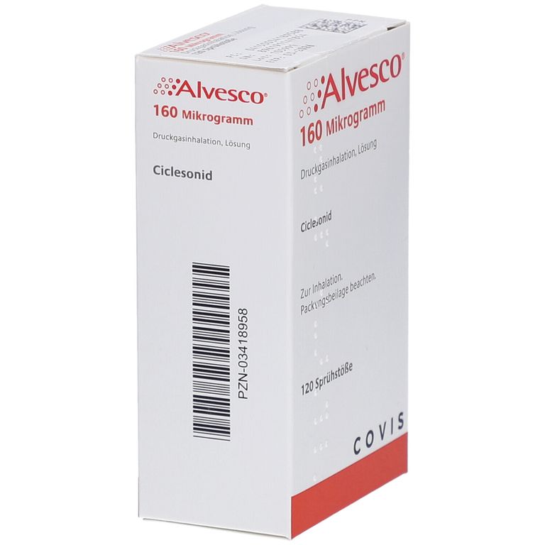 Alvesco® 160 µg 1 St mit dem E-Rezept kaufen - Shop Apotheke