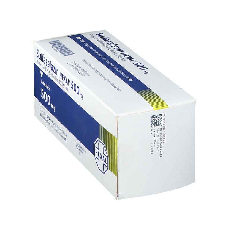 Sulfasalazin HEXAL® 500 mg 300 St mit dem E-Rezept kaufen - Shop Apotheke