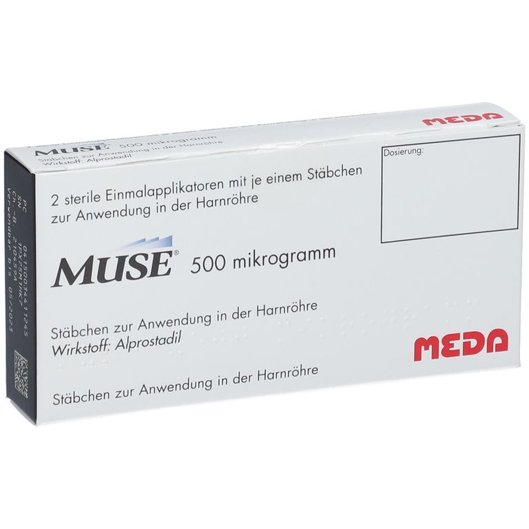 MUSE® 500 µg 2x1 St mit dem E-Rezept kaufen - Shop Apotheke