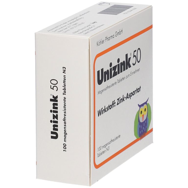 Unizink® 50 Tabletten 100 St - Shop Apotheke