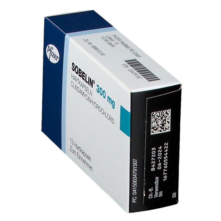 SOBELIN® 300 mg 12 St mit dem E-Rezept kaufen - Shop Apotheke