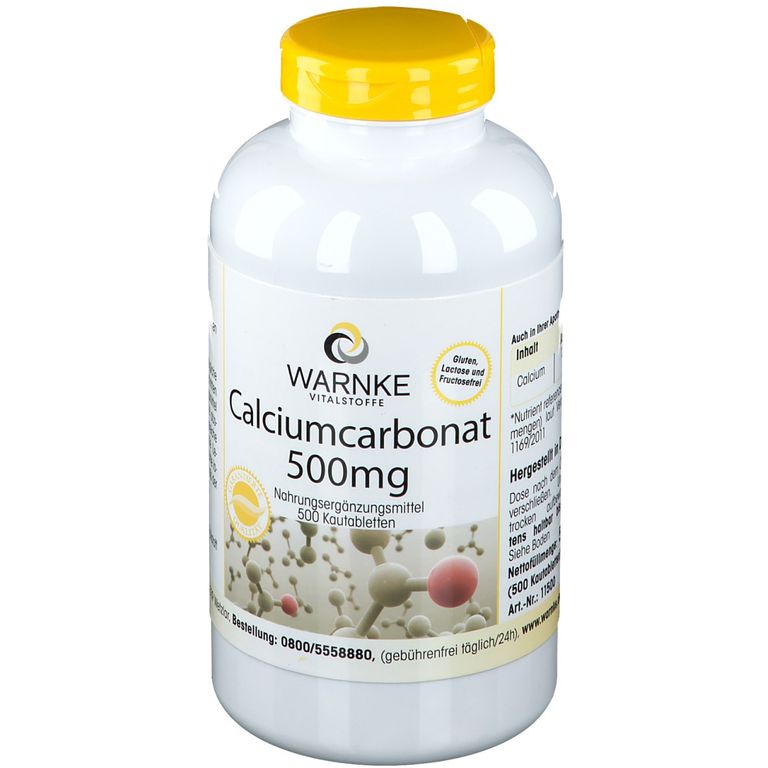 Calciumcarbonat 500 500 St - Shop Apotheke