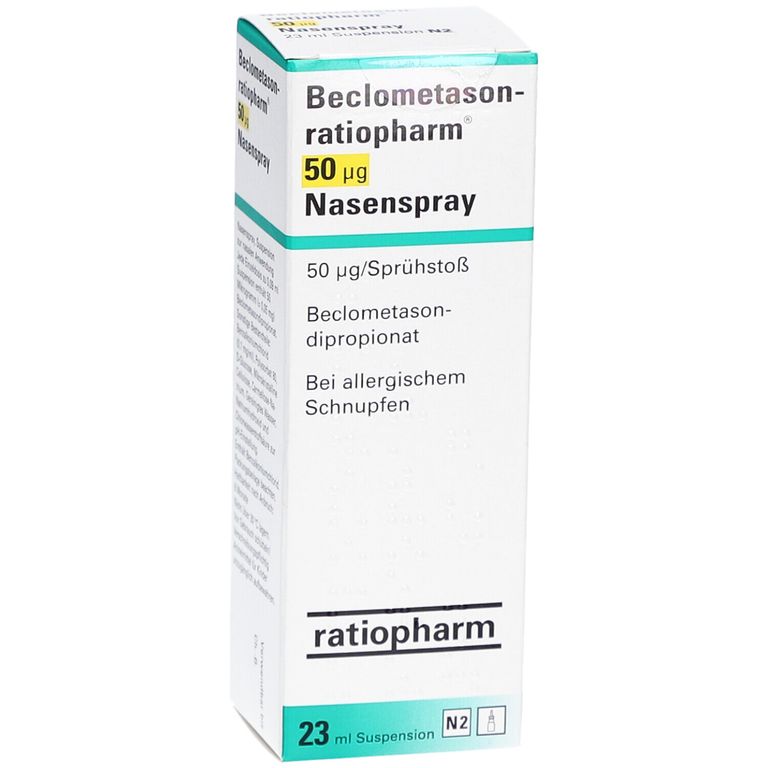 Beclometason-ratiopharm® 50 µg 1 St mit dem E-Rezept kaufen - Shop Apotheke