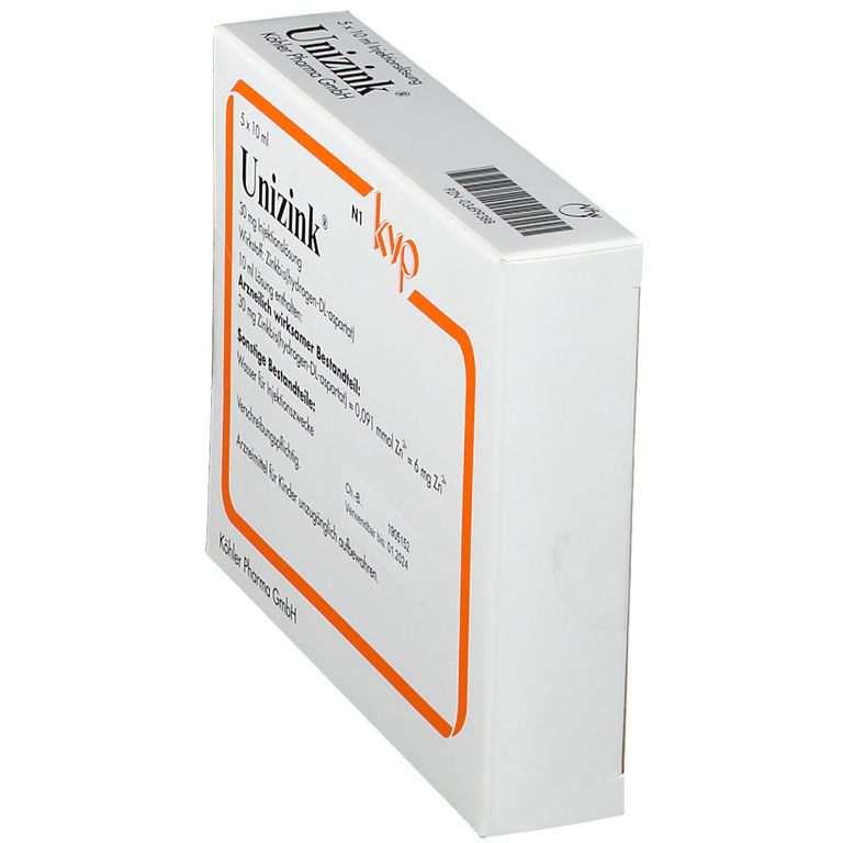 Unizink® 5x10 ml mit dem E-Rezept kaufen - Shop Apotheke