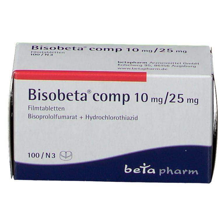 Bisobeta® comp 10 mg/25 mg 100 St mit dem E-Rezept kaufen - Shop Apotheke
