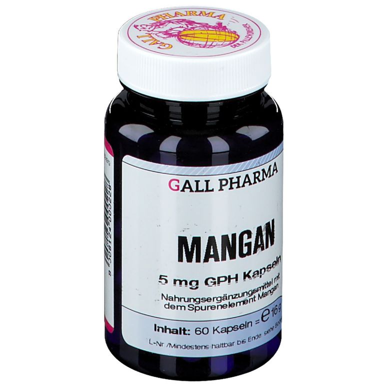 GALL PHARMA Mangan 5mg 60 St - Shop Apotheke