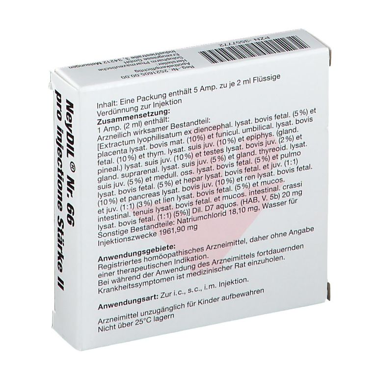 NeyDil® Nr. 66 pro injection Stärke II 5x2 ml - Shop Apotheke