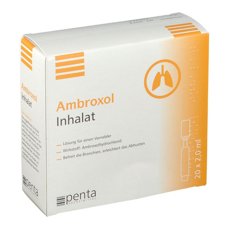Ambroxol Inhalat 20x2 ml - Shop Apotheke