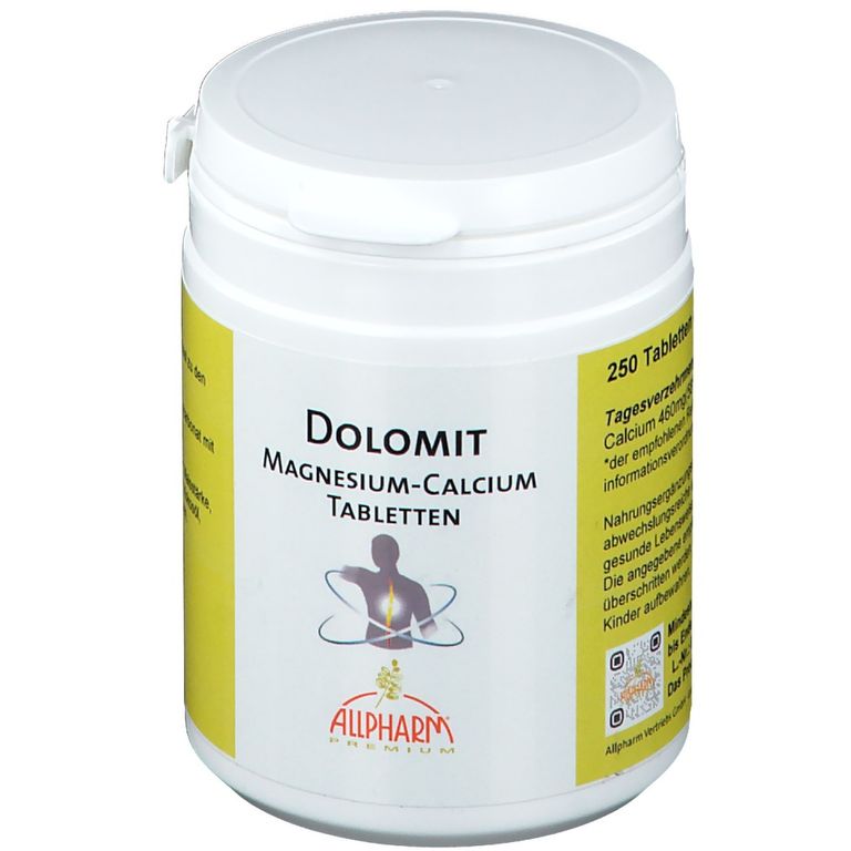 Dolomit Magnesium Calcium Tabl. 250 St - Shop Apotheke