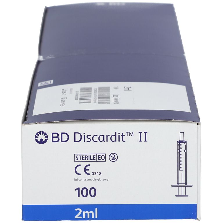 BD Discardit™ II Spritzen 100 x 2 ml 100x2 ml - Shop Apotheke