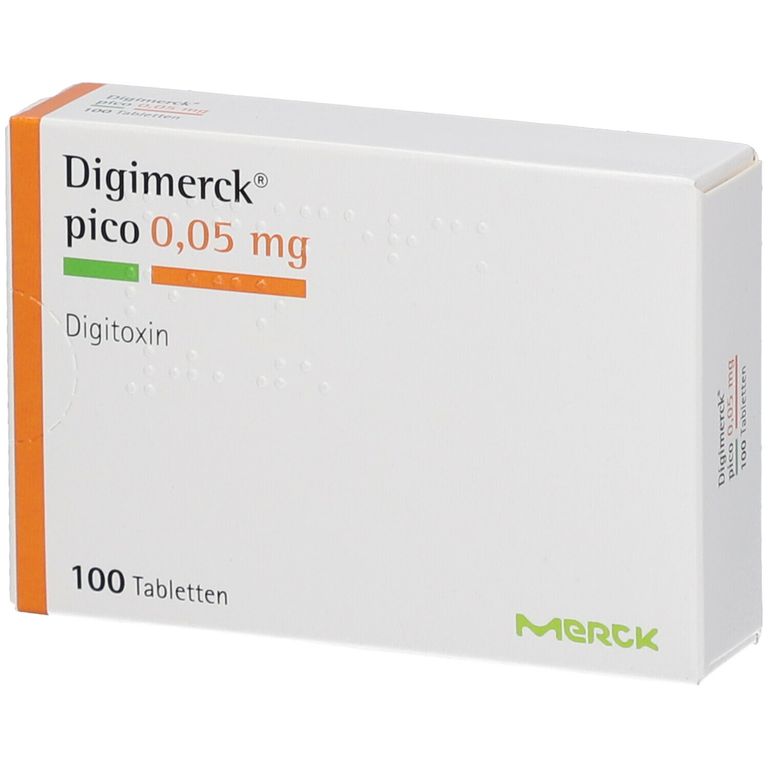 Digimerck® pico 0,05 mg 100 St mit dem E-Rezept kaufen - Shop Apotheke