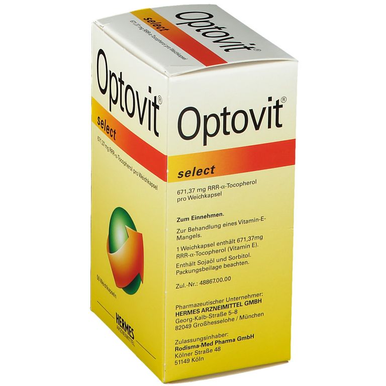 Optovit® select 1000 I.E. Kapseln 50 St - Shop Apotheke