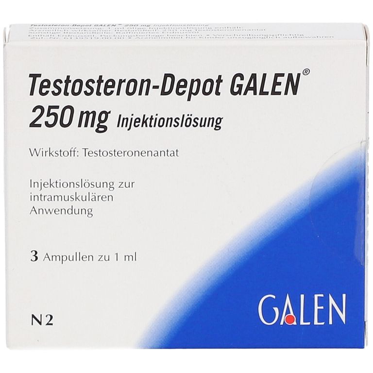 Testosteron-Depot GALEN® 250 mg 3x1 ml mit dem E-Rezept kaufen - Shop ...
