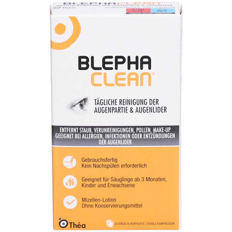 Blephaclean® Kompressen 20 St - Shop Apotheke