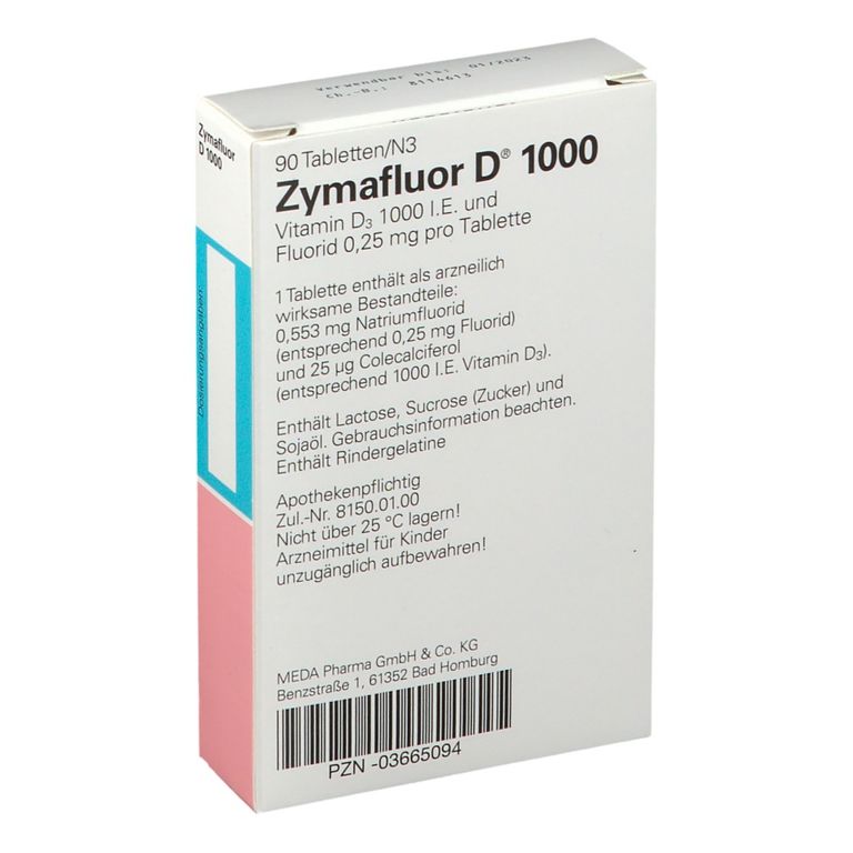 Zymafluor® D 1000 Tabletten 90 St - Shop Apotheke