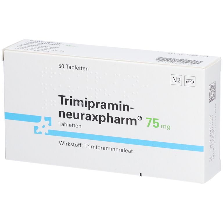 Trimipramin-neuraxpharm® 75 mg 50 St mit dem E-Rezept kaufen - Shop ...