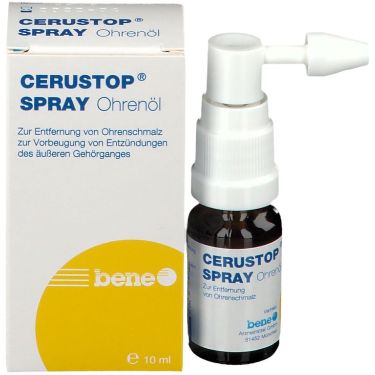 bene CERUSTOP SPRAY Ohrenöl 10 ml - Shop Apotheke