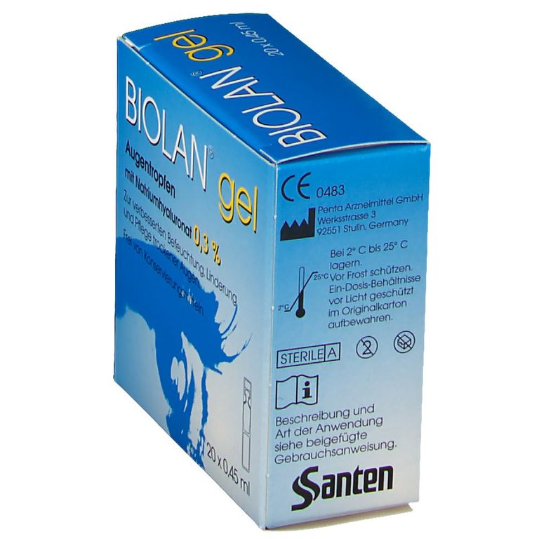 BIOLAN® Gel 20x0,45 ml - Shop Apotheke