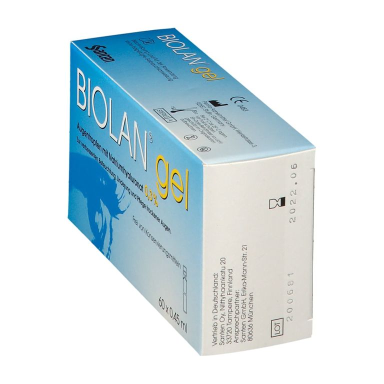 BIOLAN® gel 60x0,45 ml - Shop Apotheke