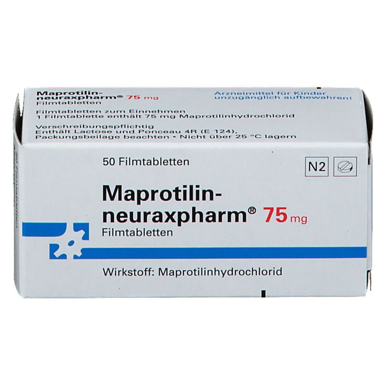 Maprotilin-neuraxpharm® 75 mg 50 St mit dem E-Rezept kaufen - Shop Apotheke