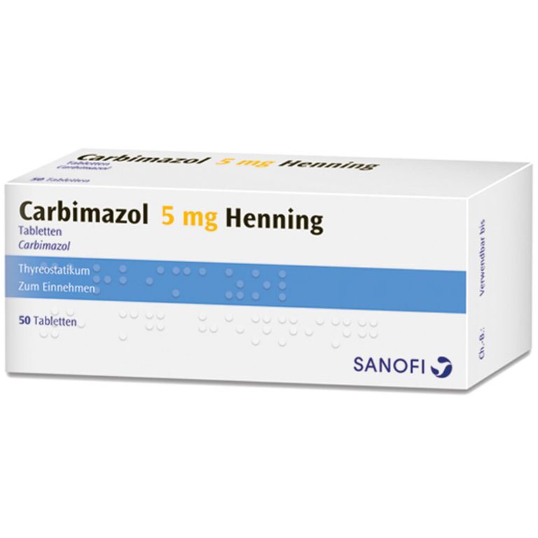 Carbimazol 5 mg Henning 50 St mit dem E-Rezept kaufen - Shop Apotheke
