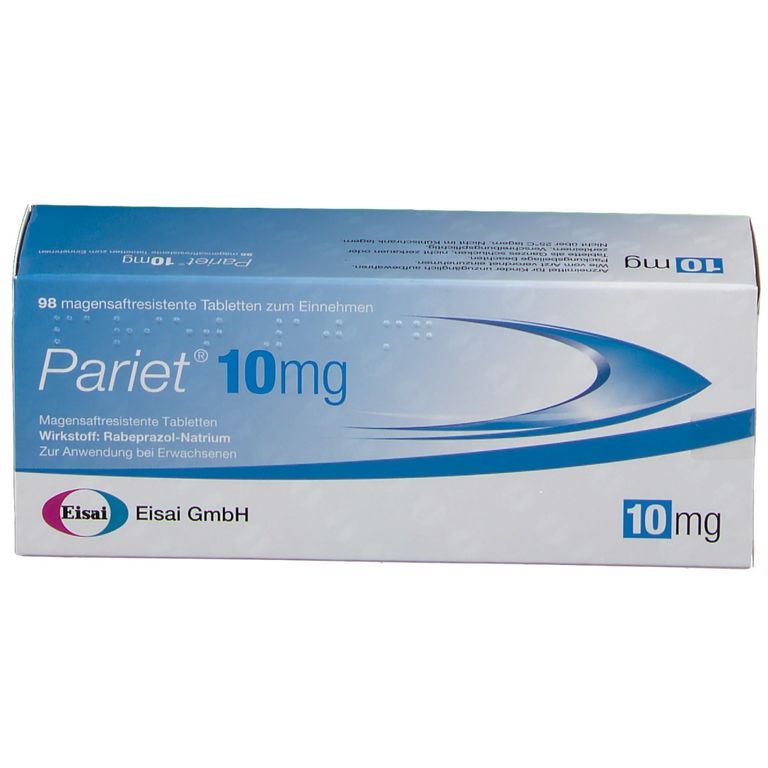 Pariet® 10 mg 98 St mit dem E-Rezept kaufen - Shop Apotheke