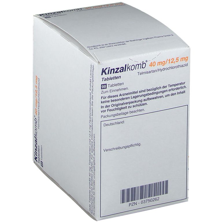 Kinzalkomb® 40 mg/12,5 mg 98 St mit dem E-Rezept kaufen - Shop Apotheke