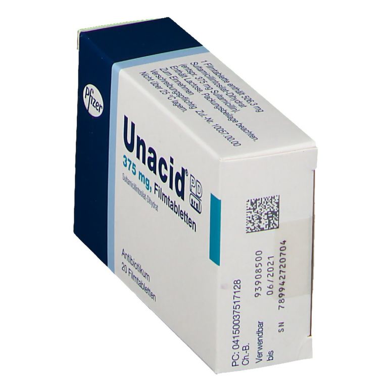 Unacid® PD oral 375 mg 20 St mit dem E-Rezept kaufen - Shop Apotheke