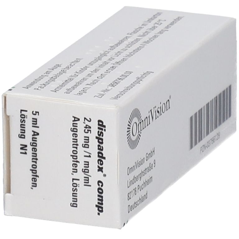 dispadex® comp. 2,45 mg/1 mg/ml 5 ml mit dem E-Rezept kaufen - Shop ...