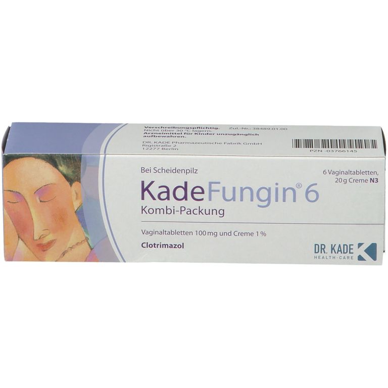 KadeFungin® 6 Kombipackung 1 St mit dem E-Rezept kaufen - Shop Apotheke