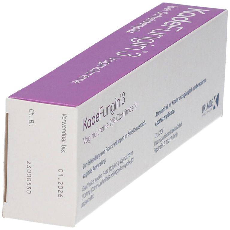 KadeFungin®3 Vaginalcreme 20 g - Shop Apotheke