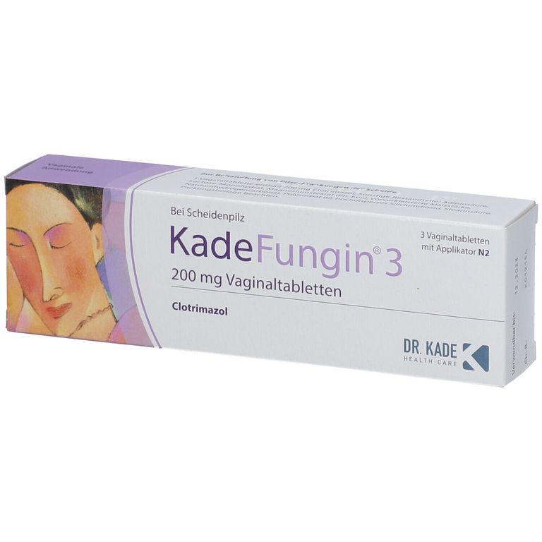 KadeFungin®3 Vaginaltabletten 3 St - Shop Apotheke