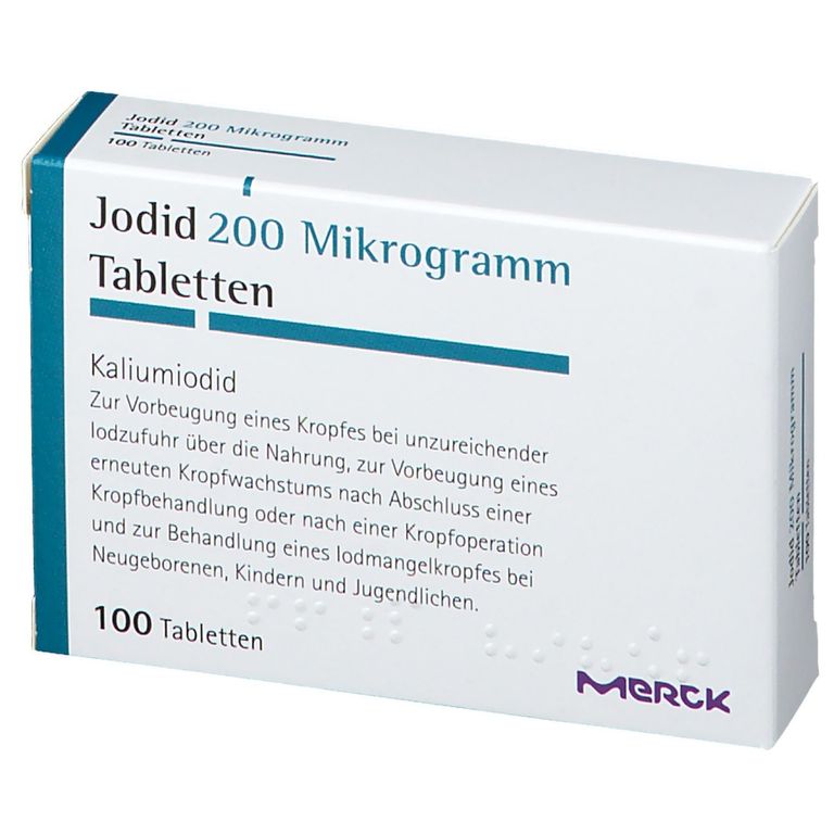 Jodid 200 Mikrogramm 100 St - Shop Apotheke