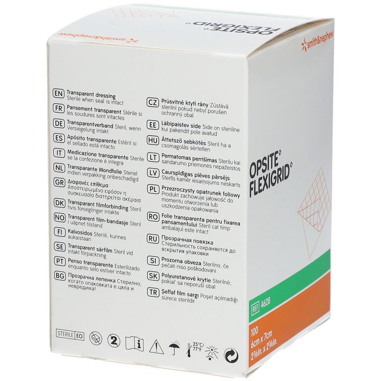 OPSITE® Flexigrid transparente Wundverbände 7x6cm steril 100 St - Shop ...