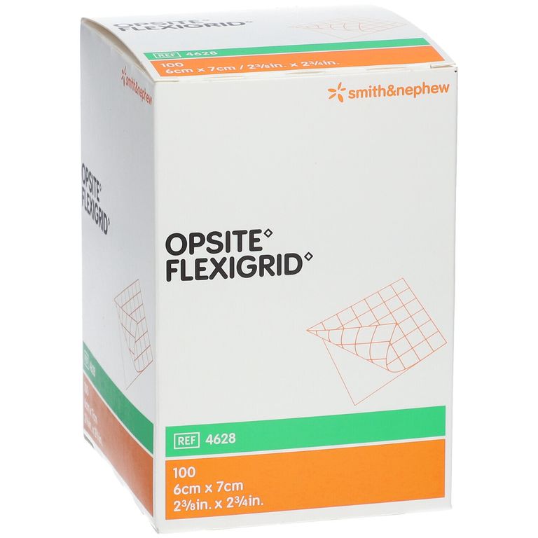 OPSITE® Flexigrid transparente Wundverbände 7x6cm steril 100 St - Shop ...