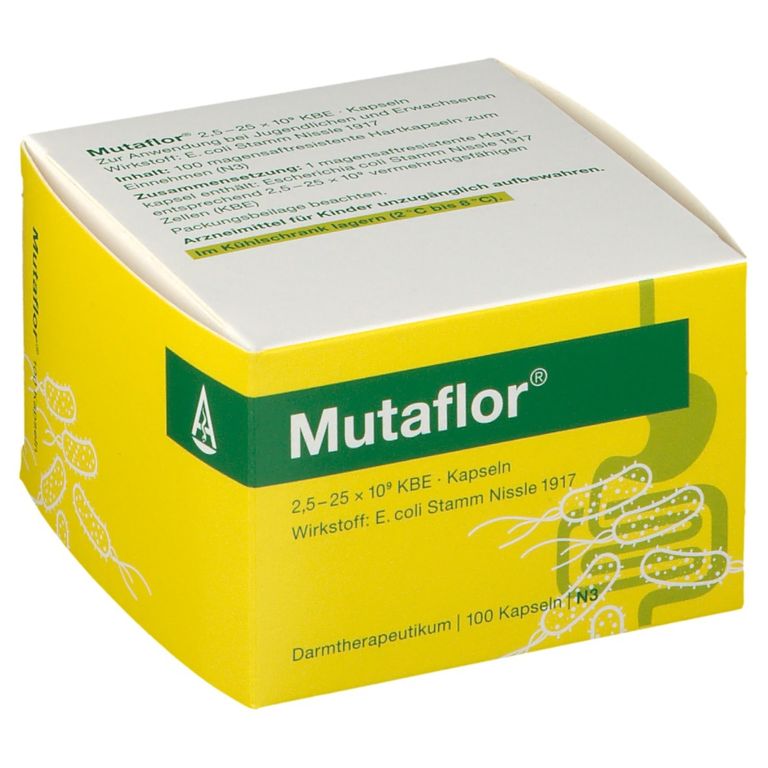 Mutaflor® Magensaftresistente Hartkapseln 100 St - Shop Apotheke