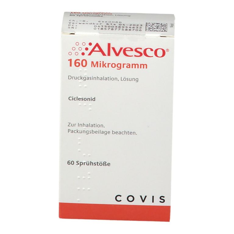 Alvesco® 160 µg 1 St mit dem E-Rezept kaufen - Shop Apotheke