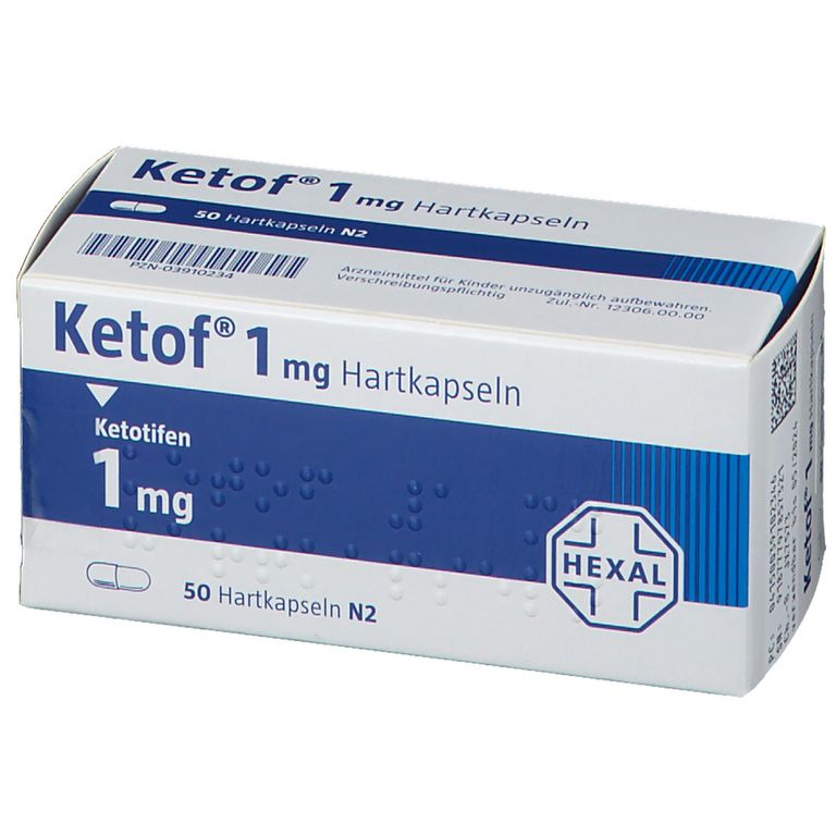 Ketof® 1 mg 50 St mit dem E-Rezept kaufen - Shop Apotheke