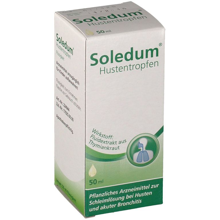 Soledum® Hustentropfen 50 ml - Shop Apotheke