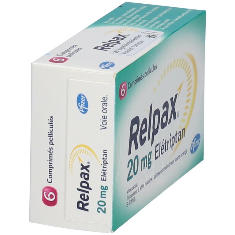 Relpax 20 mg 6 St mit dem E-Rezept kaufen - Shop Apotheke