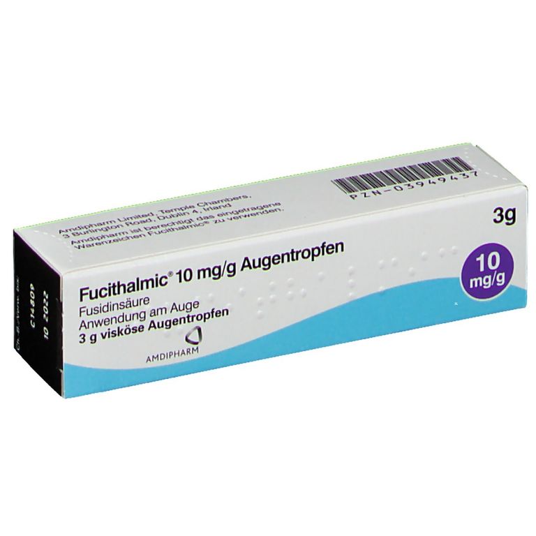 Fucithalmic® 10 mg/g 3 g mit dem E-Rezept kaufen - Shop Apotheke