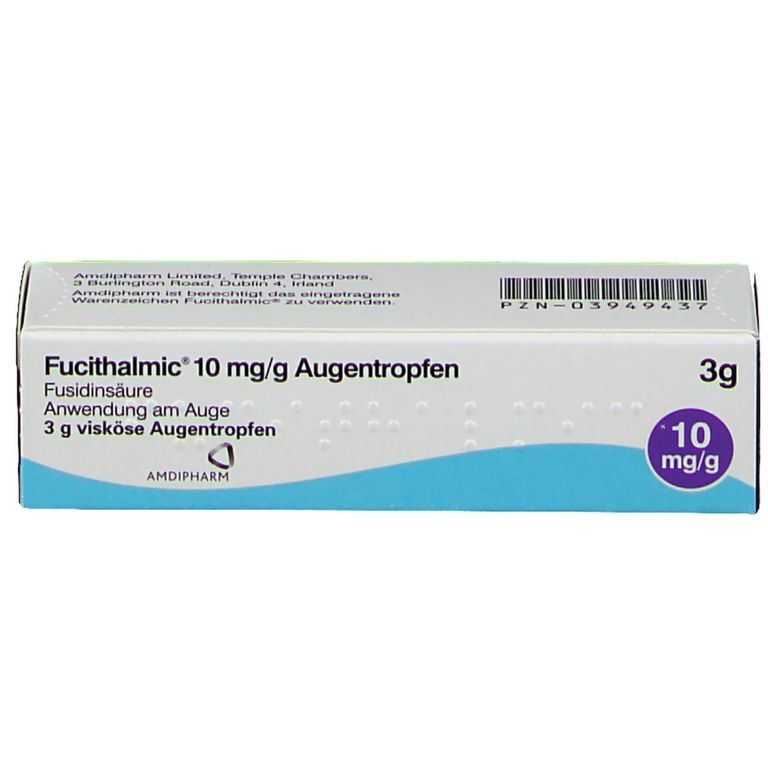 Fucithalmic® 10 mg/g 3 g mit dem E-Rezept kaufen - Shop Apotheke