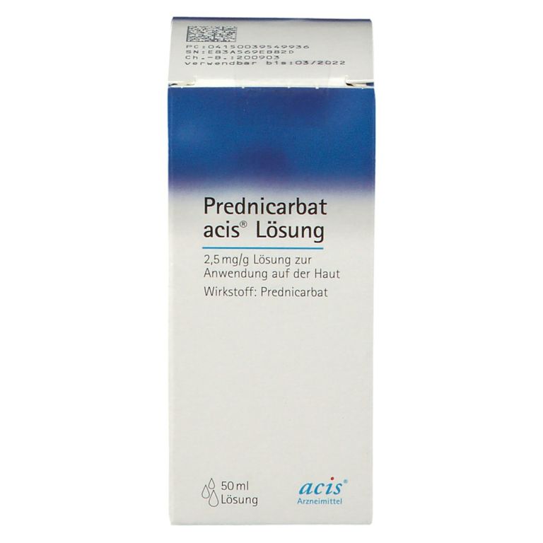 Prednicarbat acis® 50 ml mit dem E-Rezept kaufen - Shop Apotheke