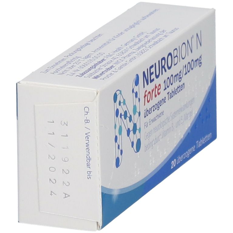 Neurobion® N forte Dragees 20 St - Shop Apotheke