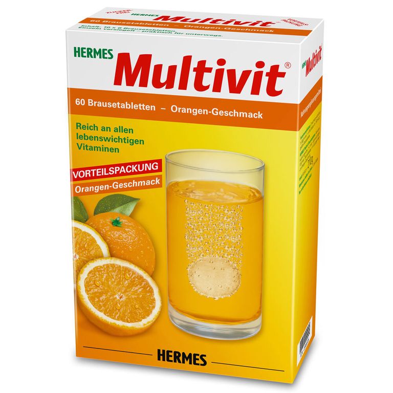 HERMES Multivit Brausetabletten 60 St - Shop Apotheke