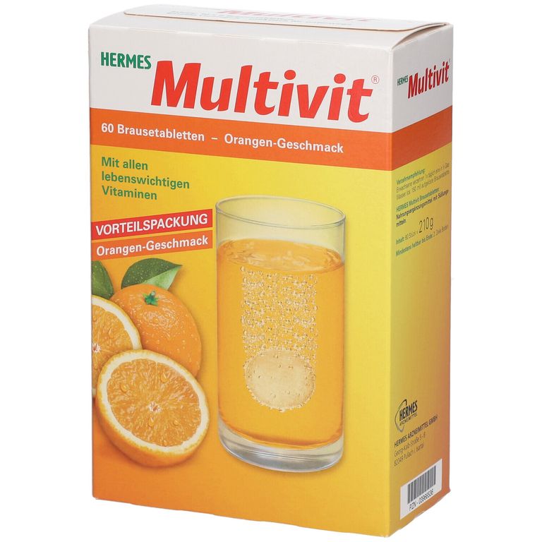 HERMES Multivit Brausetabletten 60 St - Shop Apotheke