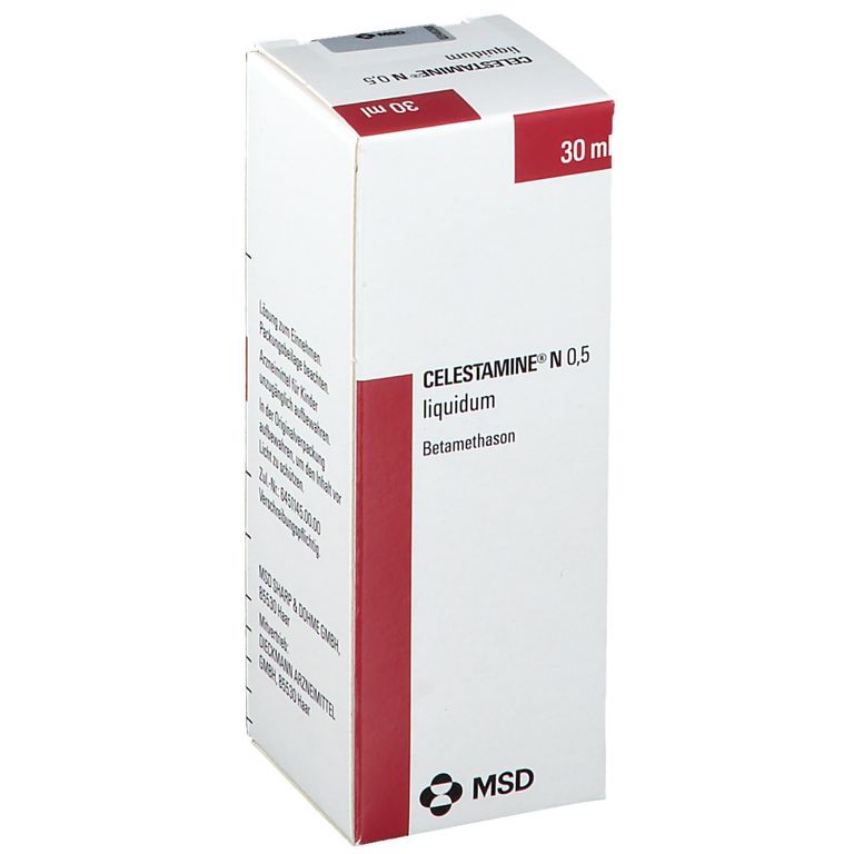 CELESTAMINE® N 0,5 liquidum 30 ml mit dem E-Rezept kaufen - Shop Apotheke