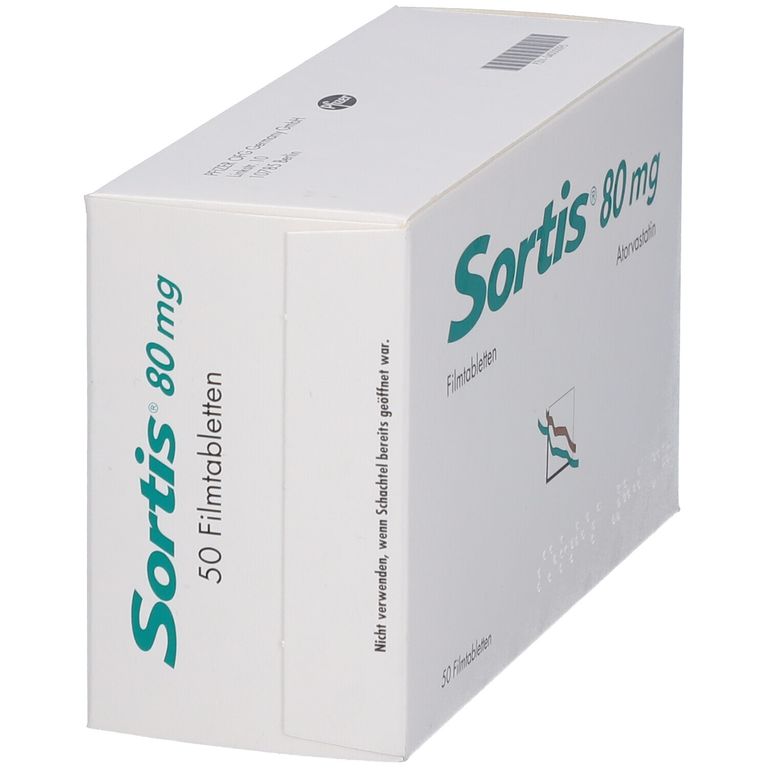 Sortis® 80 mg 50 St mit dem E-Rezept kaufen - Shop Apotheke