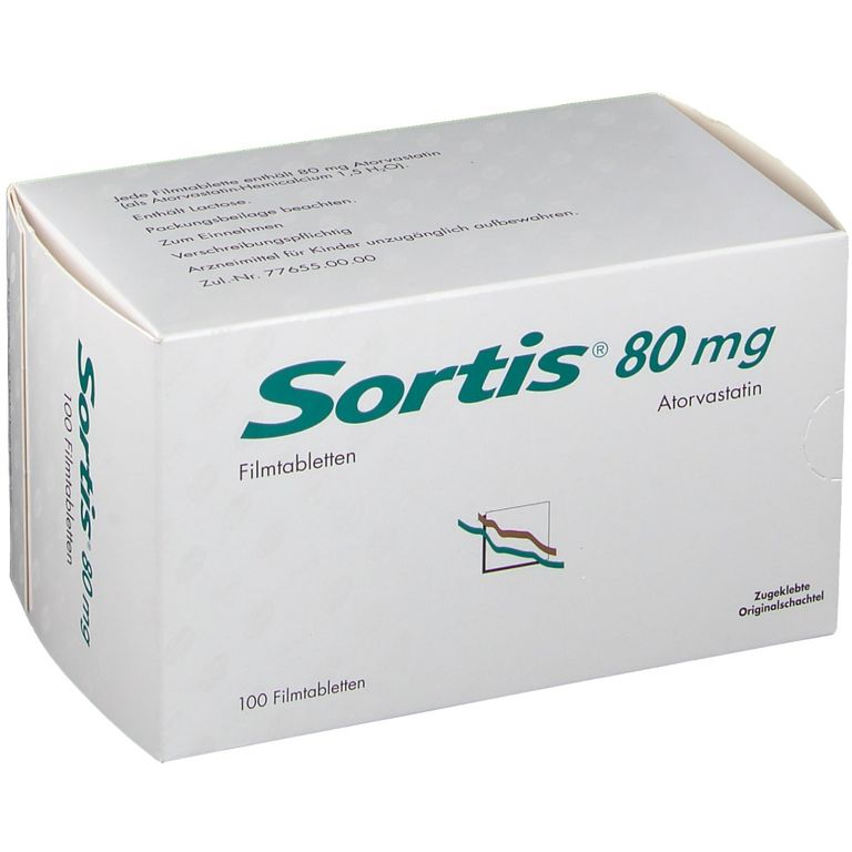 Sortis® 80 mg 100 St mit dem E-Rezept kaufen - Shop Apotheke